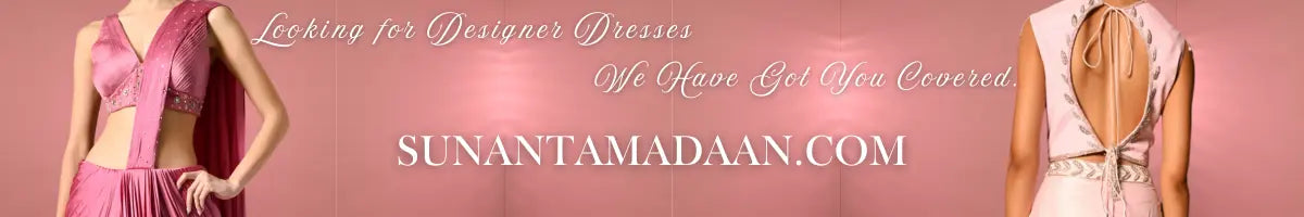 Buy saree gown for women by Sunanta Madaan in India
